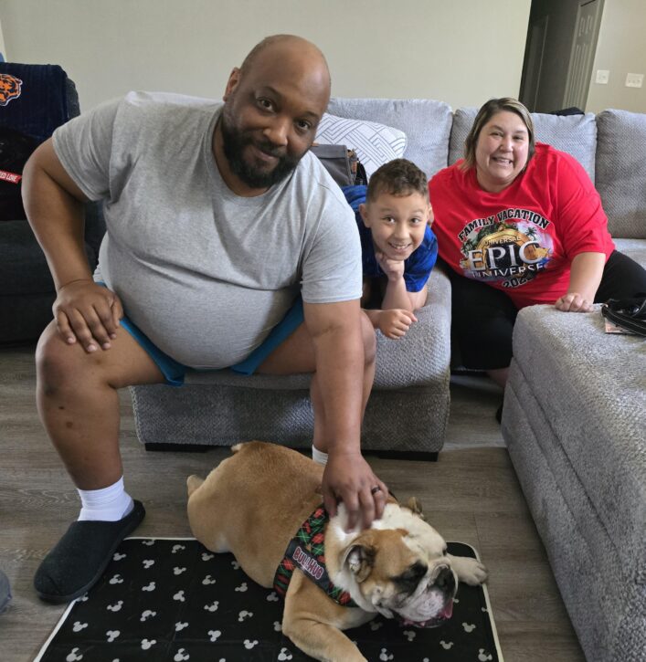Diesel Drew (now Popeye) - Lone Star Bulldog Club Rescue